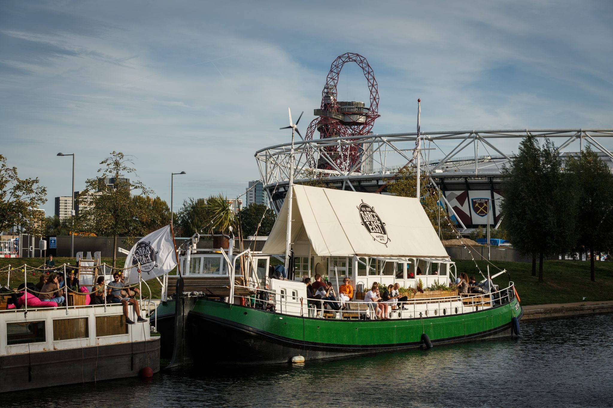 Barge East, Hackney Wick: Fine Dining Inside One of East London’s ...